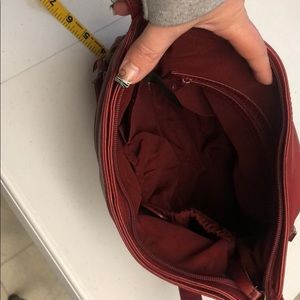 Stone Mountain Accessories | Bags | Stone Mountain Red Leather Purse 6 ...